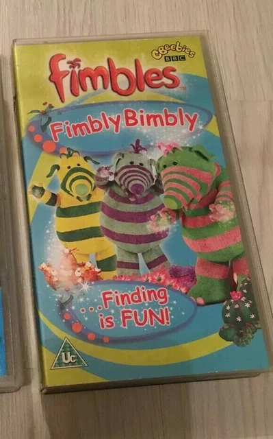 THE FIMBLES - Fimbly Bimbly Cbeebies & VHS Tape £8.00 - PicClick UK