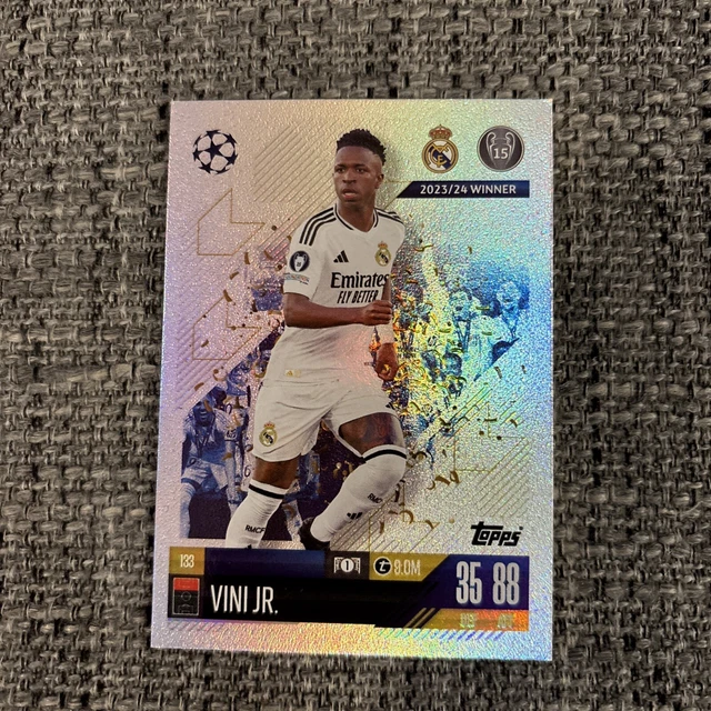 VINI JR MATCH Attax 2024/2025 Real Madrid 24/25 Topps # 133 £0.73 ...