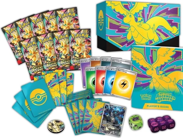 POKÉMON ASCENDED HEROES Assorted Elite Trainer Box (ETB) PRESALE ...