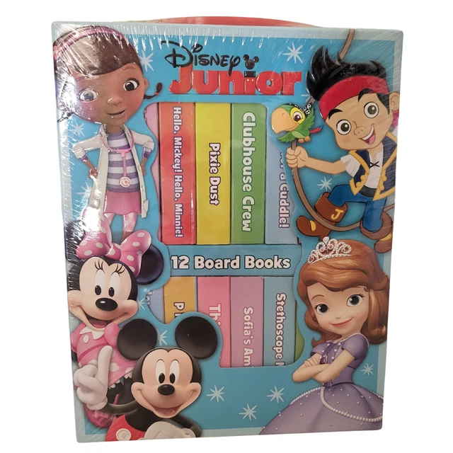 DISNEY JUNIOR MY First Library Box Set of 12 Board Books Ages 10 ...
