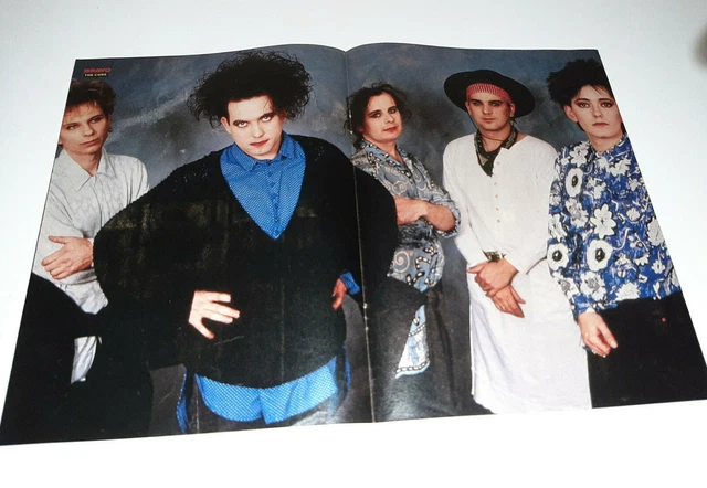 THE CURE ROBERT Smith Poster Soulsister Vintage 1990s from Bravo ...