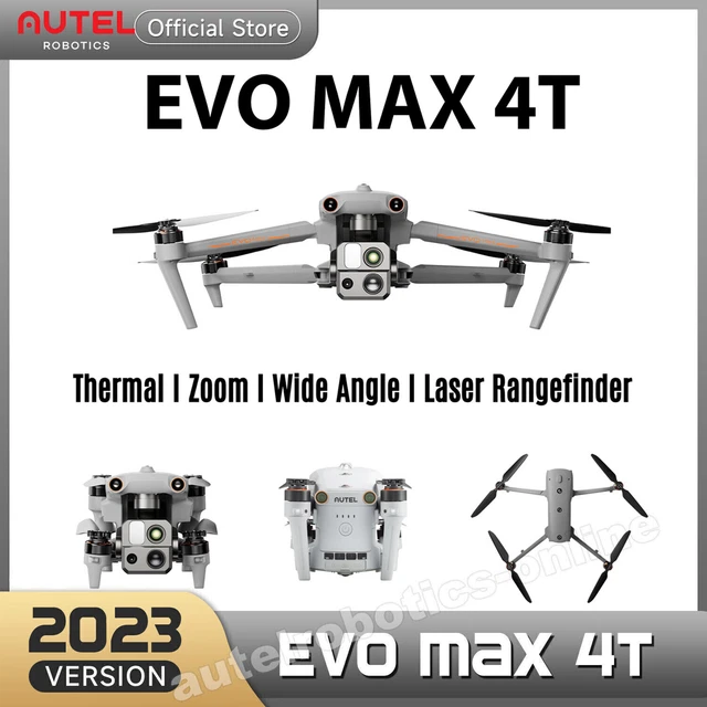 2023 AUTEL ROBOTICS EVO Max 4T Drone & Smart Controller 8K V3 42min FCC ...