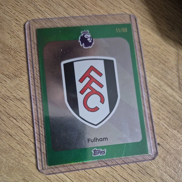 TOPPS PREMIER LEAGUE 2025/26 Fulham Badge 11/99 £1.16 - PicClick UK