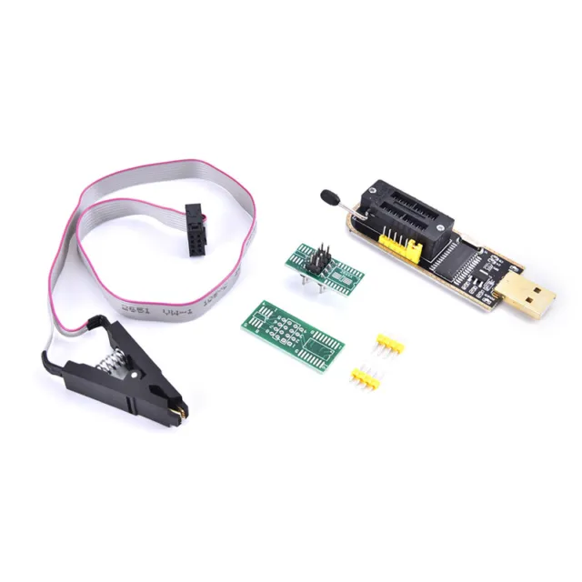 CH341A 24 25 Series EEPROM Flash BIOS USB Programmer Module + SOIC8 ...
