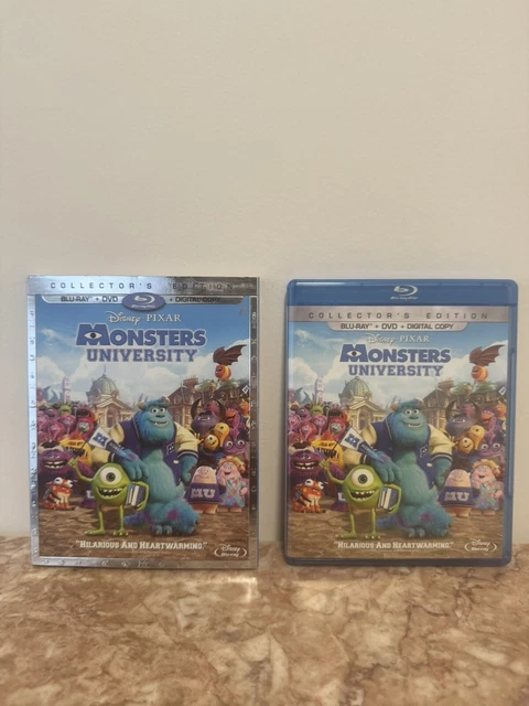 MONSTER'S UNIVERSITY - Collector's Edition -Blu Ray Movie - With Slip ...
