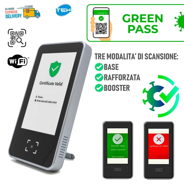 GREEN PASS RELAY Player Access Control Turnel Authentication Tablet- £ ...