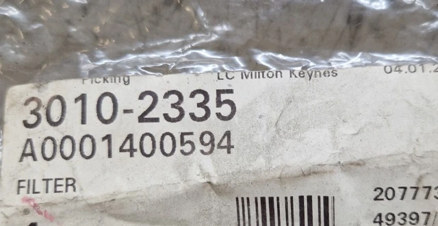 MERCEDES ADBLUE SCREEN Filter Insert X2 A0001400594 £12.00 - PicClick UK