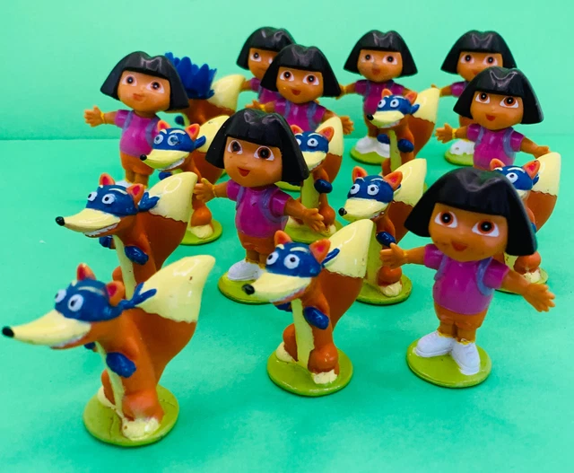 DORA THE EXPLORER and swiper the fox figure bundle £0.99 - PicClick UK