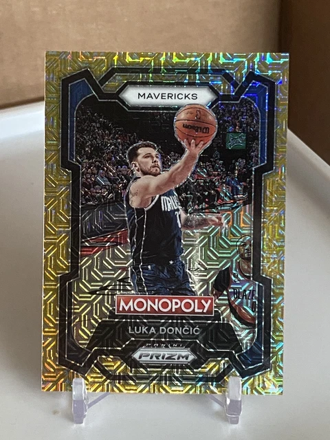2023-24 PANINI PRIZM Monopoly Luka Doncic Gold Money Shimmer #/500 Mavericks EUR 28,08 - PicClick IT
