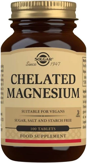CHELATED MAGNESIUM - Supports Muscle and Nervous System - Mind Balance ...