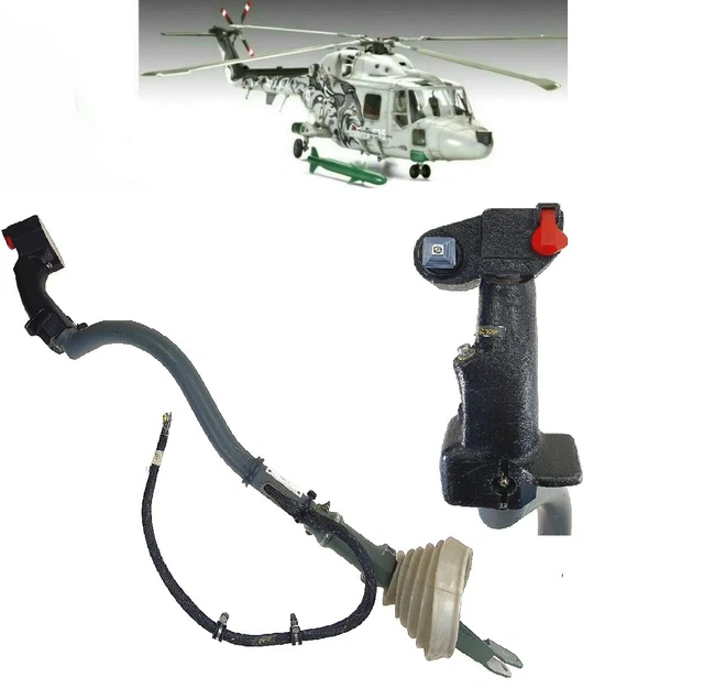 WESTLAND LYNX CONTROL Stick Grip Column Cockpit Helicopter Joystick ...