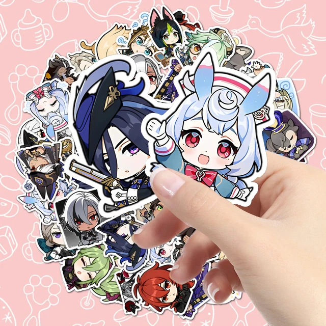 GENSHIN IMPACT -- Pack of 40 stickers EUR 9,99 - PicClick FR