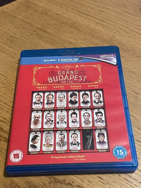 THE GRAND BUDAPEST Hotel Blu-Ray 2014 Wes Anderson £1.89 - PicClick UK