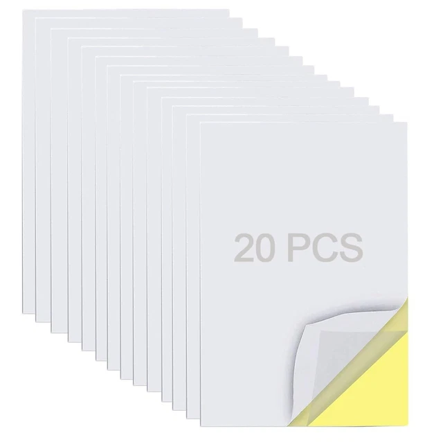 VERSATILE A4 DOUBLE-SIDED Tape - 20 Sheets with Strong Adhesive for ...