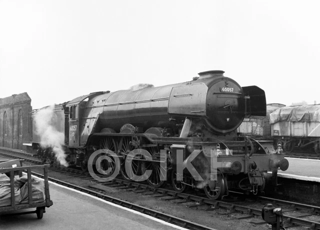 RAILWAY PHOTOGRAPH 6X4 LNER 60057 Peterboro' 1961. £2.95 - PicClick UK
