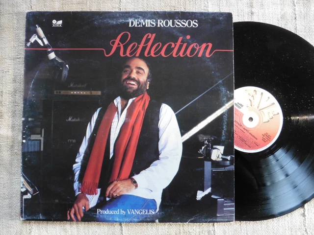 LP DEMIS ROUSSOS "Reflection" ORIGINAL FRANCE 1984 - Mercury 824 0281 ...
