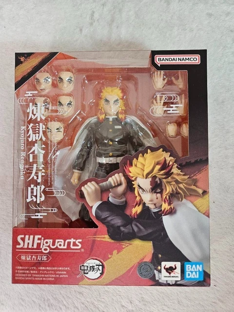 FIGURA S.H.FIGUARTS KYOJURO Rengoku Demon Slayer Kimetsu no Yaiba ...