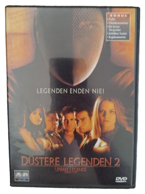 URBAN LEGENDS FINAL Cut DVD Film Horror Thriller (Serienmörder) EUR 4 ...