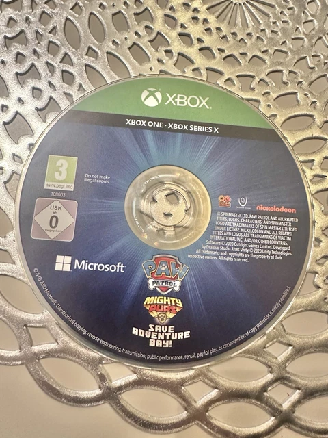 PAW PATROL MIGHTY PUPS SAVE ADVENTURE BAY! (Xbox One) Disc Only! £8.99 ...