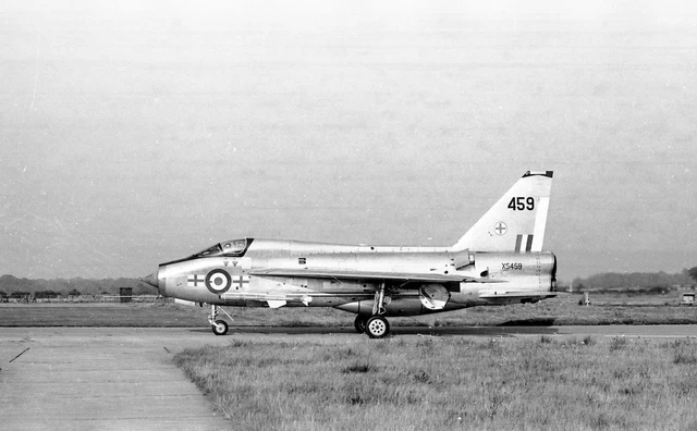35MM ORIG AIRCRAFT Negative Xs459 Raf Lightning Coltishall 1970 #8696 £ ...