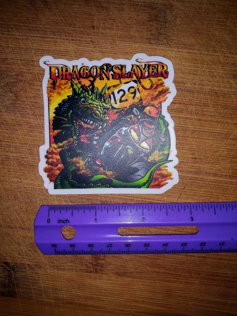 &DRAGONSLAYER& RT.129 &TAIL of the Dragon" Decal Sticker by Evel AL's ...