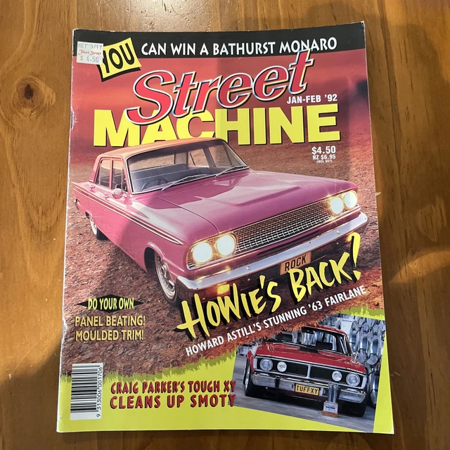 STREET MACHINE 1992 FJ EH Holden 67 Chev Camaro 63 Fairlane HK Monaro ...