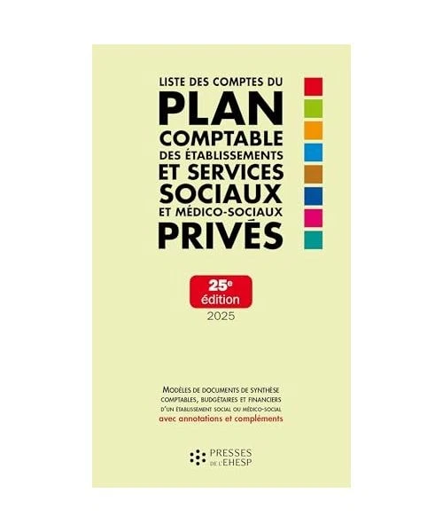 LISTE DES COMPTES du plan comptable des établissements et services ...