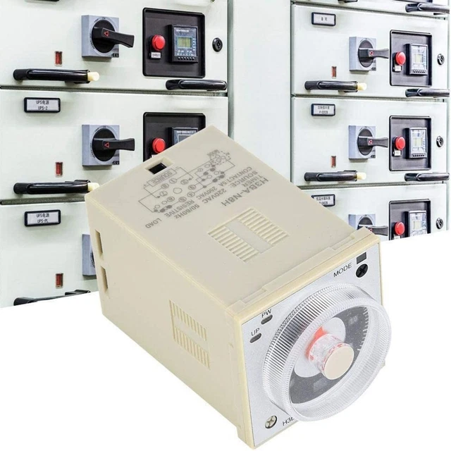 NEW H3BA-N8H 220VAC MULTIFUNCTIONAL SOLID STATE TIMER RELAY 8PIN 50 ...