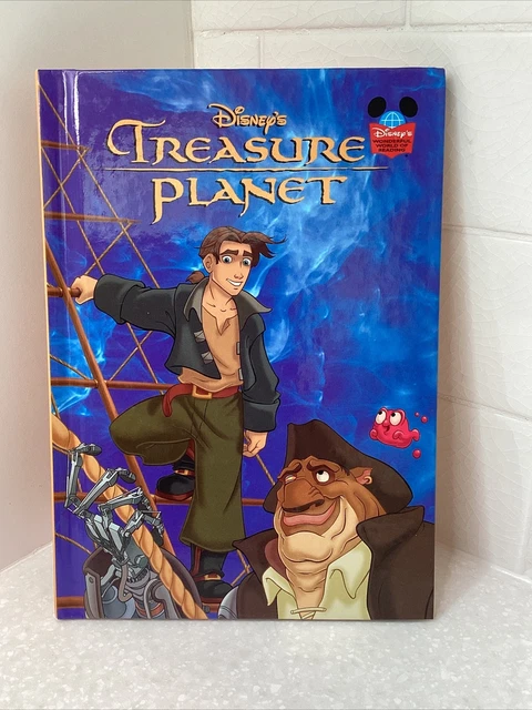 DISNEY'S WONDERFUL WORLD of Reading Treasure Planet 2002 1st Edition HC ...