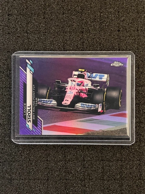 2020 TOPPS CHROME Formula 1 F1 #34 Lance Stroll Purple /399 $18.17 ...