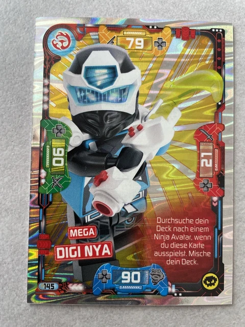 MEGA DIGI NYA - Nr. 145 - Ninjago Serie 5 - NEU !!! Sonderkarte EUR 1 ...
