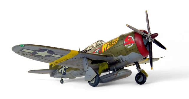 PRO-BUILT 1-48_REPUBLIC P-47D Thunderbolt Wicked Wabbit_Tamiya EUR 160 ...