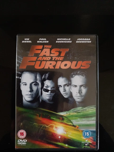 THE FAST AND The Furious DVD 2002 Paul Walker, Cohen (DIR) Certified 15 ...