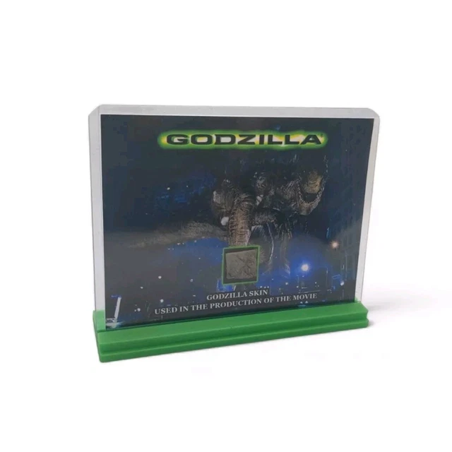 GODZILLA 1998 SKIN Movie Prop Mini Display - Used - COA - Broderick £13 ...