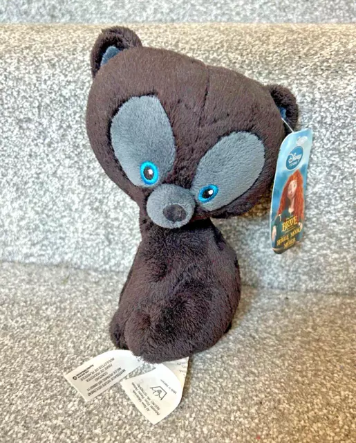 DISNEY STORE 'BRAVE' bear soft toy plush Black Hubert Hamish Harris ...