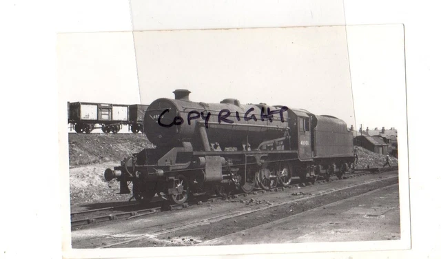 RAIL PHOTO LMS 280 8F 48000 Kirkby shed Nottinghamshire MR £2.59 ...