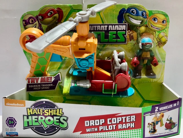 NICKELODEON TEENAGE MUTANT Ninja Turtles - Drop Copter With Pilot Raph ...