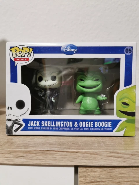 FUNKO POP MINIS Doppelpack Jack Skellington & Oogie Boogie 05 EUR 55,00 ...