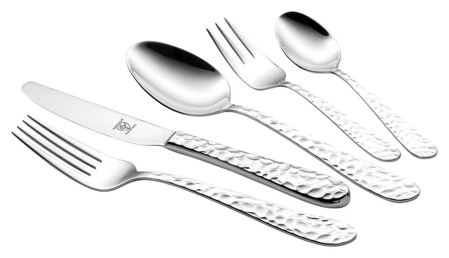 JUSTINUS INVICTUS BESTECK-SET 30-teilig Edelstahl 18/10 für 6 Personen ...