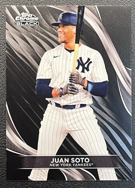 2024 TOPPS CHROME noir JUAN SOTO Base #20 Yankees de New York EUR 0,93 ...