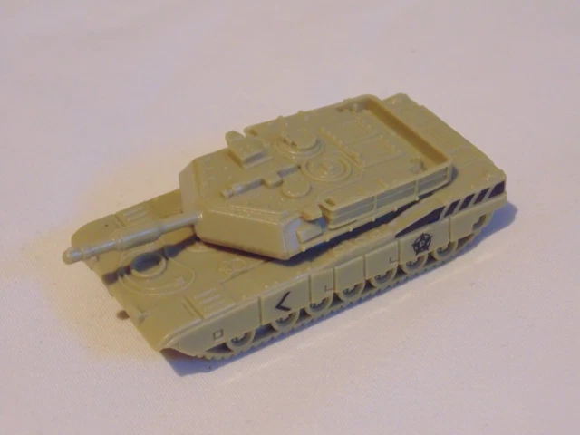 BATTLEFIELD MICRO M1 Abrams Main Battle Tank – Brown Plastic Miniature ...