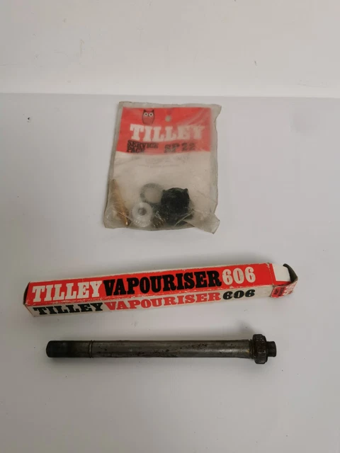 VINTAGE TILLEY LAMP Vapouriser 606 With Tiley Service Pack £15.00 ...
