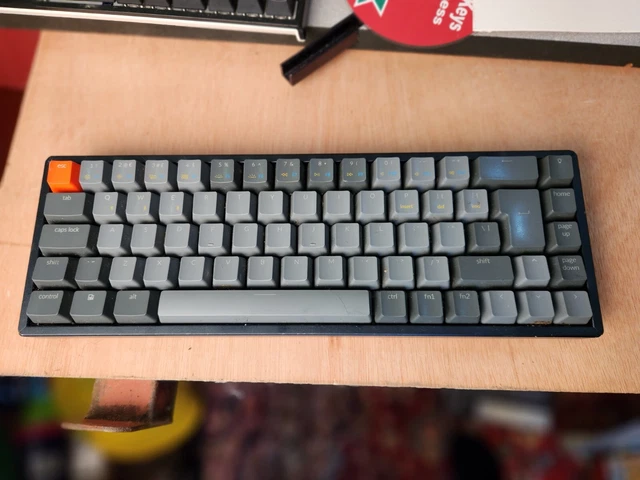 KEYCHRON K6 WIRELESS Mechanical Keyboard Gateron Brown £80.00 - PicClick UK