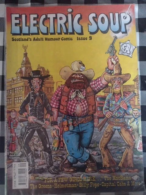 ELECTRIC SOUP MAGAZINE (Rare English Comics) Scottish Funny Sealed £47. ...