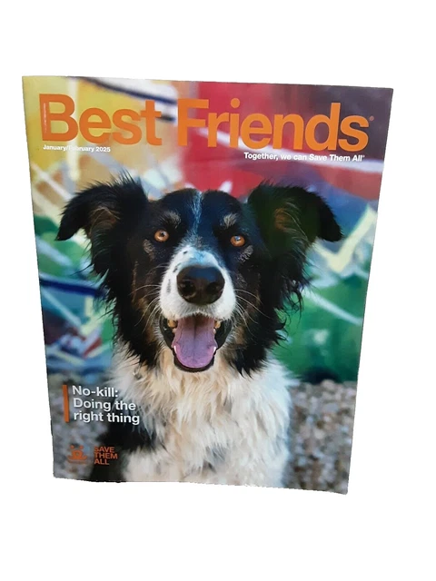 BEST FRIENDS MAGAZINE January 2025 Dogs No Kill £3.67 - PicClick UK