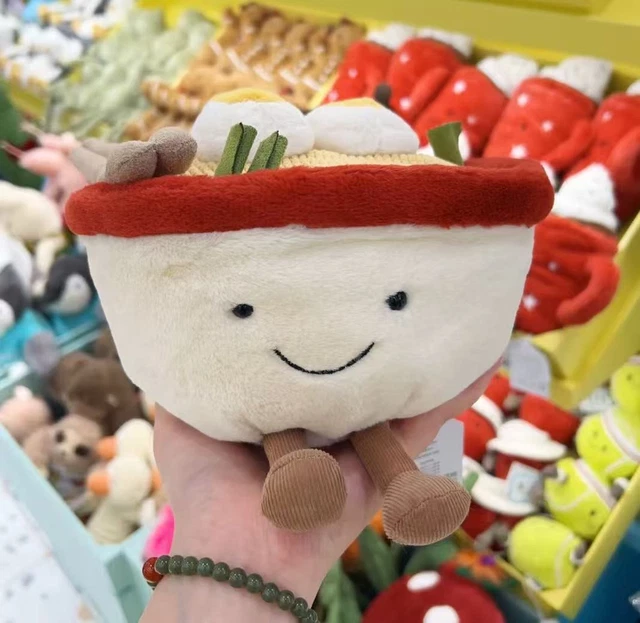 JELLYCAT RAMEN BOWL Figurine - Super Cute Comes with New Label and Dust ...