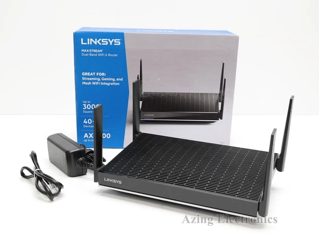 LINKSYS MR9600 V2 Max-Stream AX6000 Dual-Band WiFi 6 Router $51.99 ...