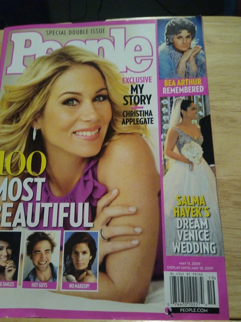 CHRISTINA APPLEGATE / 100 MOST BEAUTIFUL 2009 PEOPLE Magazine SALMA ...