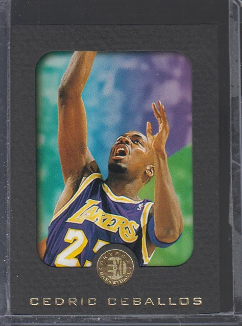 1995-96 SKYBOX E-XL Cedric Ceballos #39 Neuf dans son emballage ...