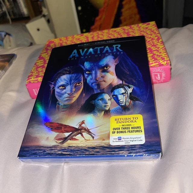 AVATAR: THE WAY of Water (Blu-Ray/Digital, 2023) with Slipcover SEALED ... AVATAR: THE WAY of Water (Blu-Ray/Digital, 2023) with Slipcover SEALED ...